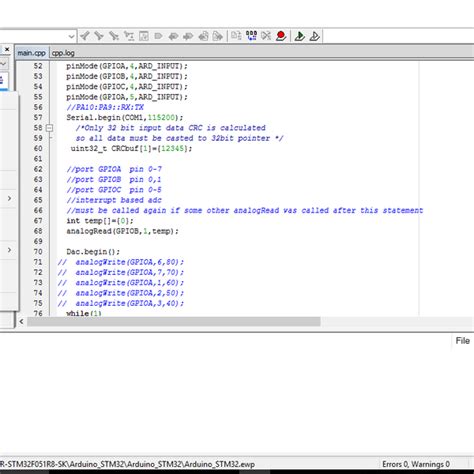 Arduino Style Library For Stm32f0x