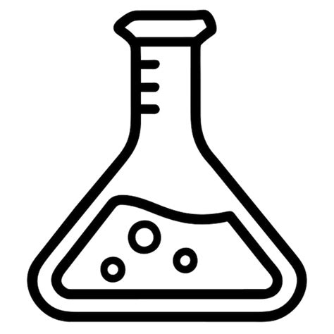 Premium Vector Flask Icon Outline