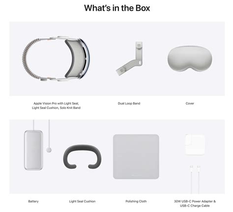 Apple Reveals Vision Pro Accessories Including 200 Carrying Case