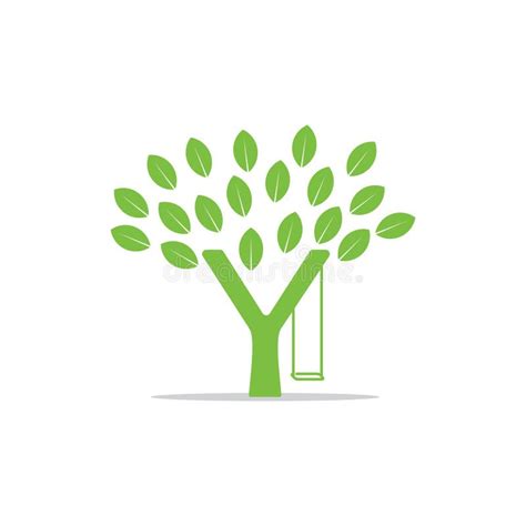 Letter Y Tree Shape Symbol Vector Stock Vector Illustration Of Luxury