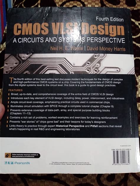 Buy Cmos Vlsi Design A Circuits And Systems Perspective 4e Book