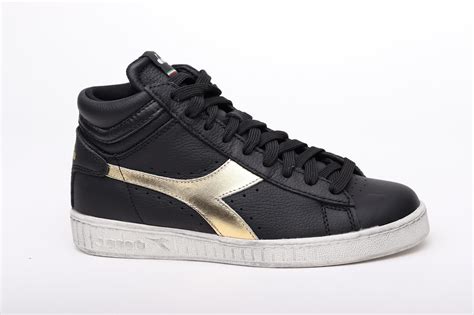 Diadora Sneaker Zwart dames (501.179494 Game L High Waxed Metal - 501. ...