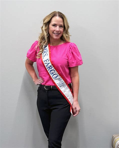 Jennifer Steiner Our Mrs Fargo America Has Been Invited To Sit On A