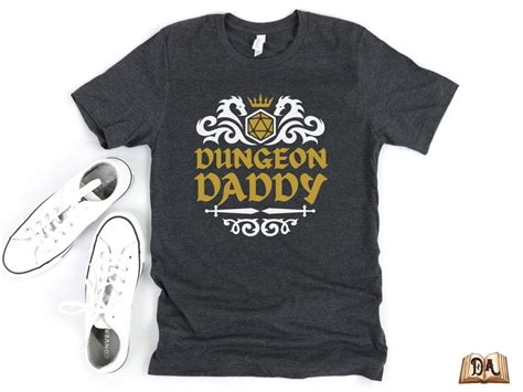 Dnd Dad Shirt Dungeon Daddy Shirt Dnd Dad Dnd Dad T Dnd Fathers
