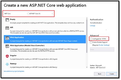 ASP NET Core WebApp How To Create ASP NET Core Web Application