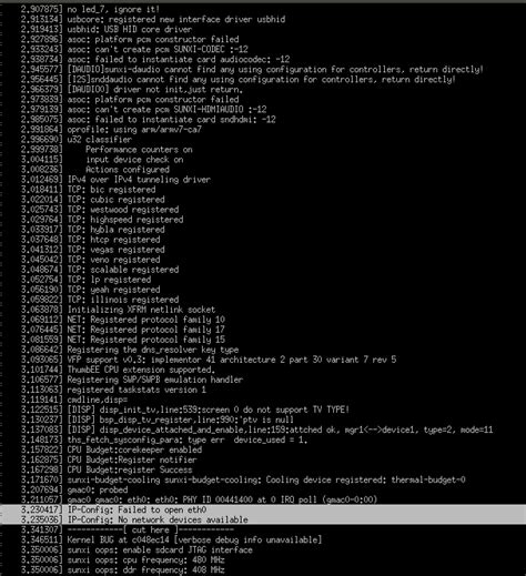 Kernel Hangs After Network Boot Allwinner Sunxi Armbian Community Forums