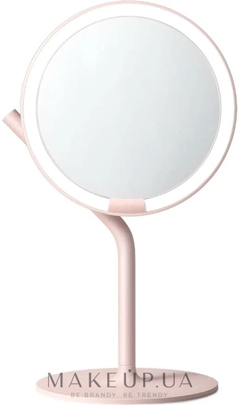 Дзеркало для макіяжу рожеве Amiro Mate S Led Mirror Aml117f Pink купити за найкращою ціною в