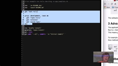 Rails Application Templates Youtube