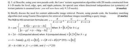 g b q 3 a describe using your own pseudo code
