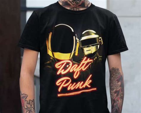 Daft Punk Music T Shirt Band Hoodie Long Sleeve Sweatshirt And Tank Top