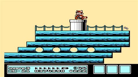 Super Mario Bros 3 Nes Level 3 Airship Youtube