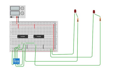 Circuit Design 3 Bit Even Odd Parity Generator Tinkercad
