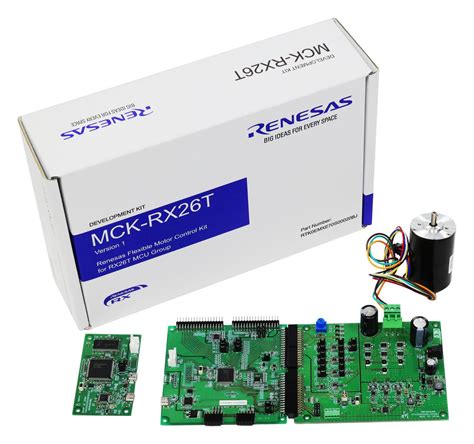 Rtk0emxe70s00020bj Renesas Motor Control Kit 3ph Motor And Pfc Cntrl
