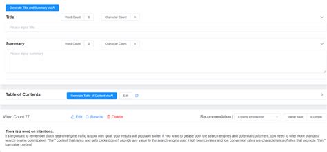 Summary Generator