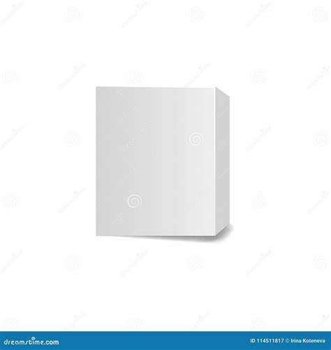 Small Rectangular Gray Box Stock Vector Illustration Of Carton