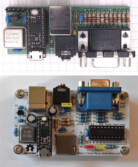UChip Simple VGA Console Hackaday Io