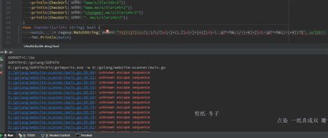 golang中双引号字符串里面放正则表达式报如下错误是怎么回事？ segmentfault 思否