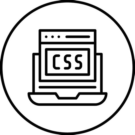 Css Code Vector Icon 36743048 Vector Art At Vecteezy