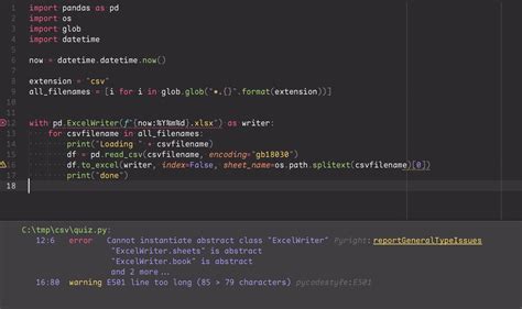sublime text 提示 cannot instantiate abstract class excelwriter v2ex