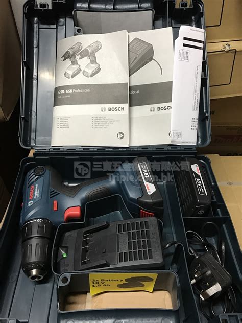 Bosch博世 GSR 180-Li (18V鋰電) (2x1.5Ah) 充電式螺絲批 GSR180-Li - 三寶五金機械有限公司