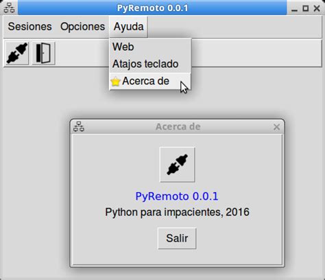Novatillo en Python Menús Barras de Herramientas y Barras de Estado