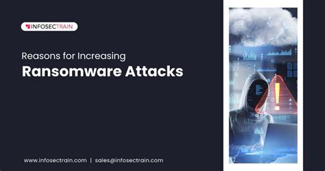 Reasons For Increasing Ransomware Attacks By Infosectrain Medium