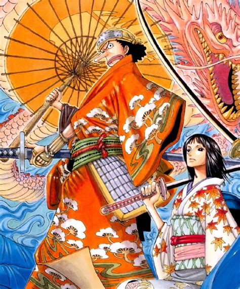 One Piece Official Art Robin Usopp