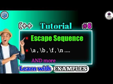 Escape Sequences C Tutorial Escape Sequences In C With Examples C YouTube