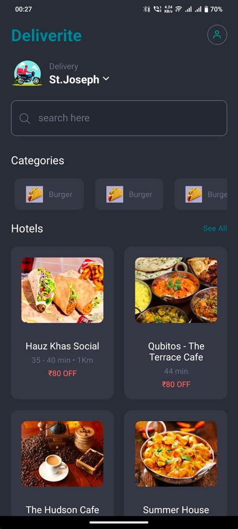 Pranav Bavaskar On Linkedin Building This Food Delivery Mobile App