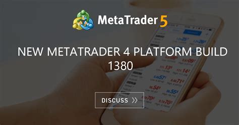 New Metatrader 4 Platform Build 1380 Metatrader 4 Mql4 And Metatrader 4 Mql4 Programming Forum