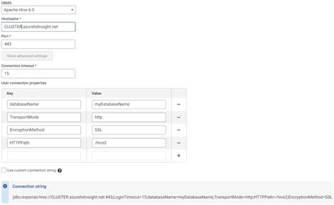 Unable To Connect Hdi Cluster From Experian Production Server — Experian Data Quality Community