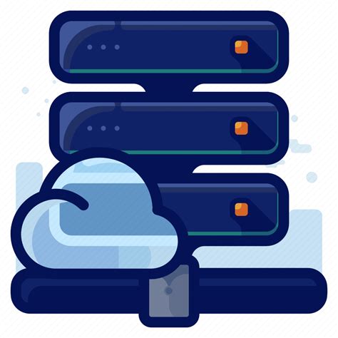 Cloud Server Storage Icon Download On Iconfinder