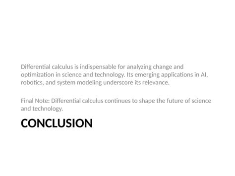 Differential Calculus Presmentation Pptx