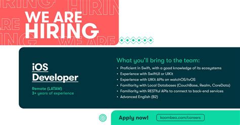 koombea on linkedin koombea ios developer