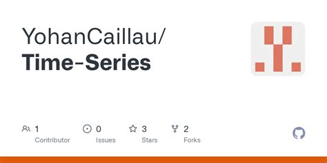 GitHub YohanCaillau Time Series