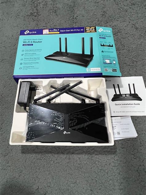 Tp Link Archer Ax Ax Wifi Router Modem Computers Tech Parts Accessories