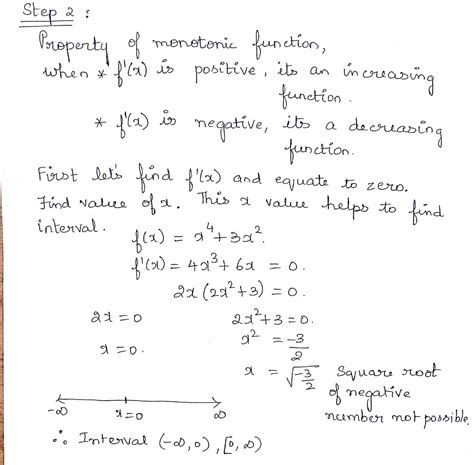 answered using the properties of monotonic… bartleby