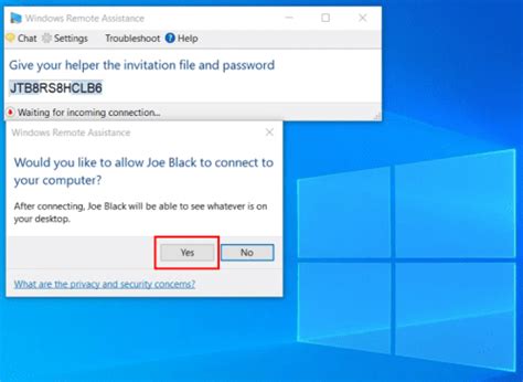 Windows 11 How To Send Remote Assistance Invitation