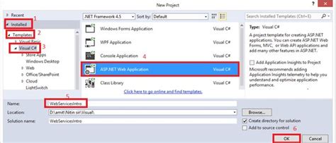 Getting Started With ASP NET Web Services Part One
