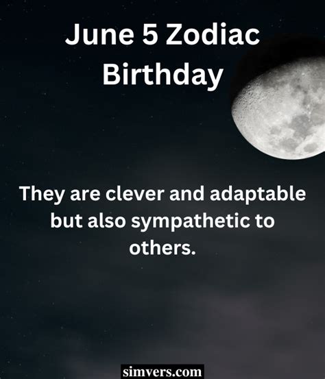 June 5 Zodiac Birthday Personality And More A Full Guide