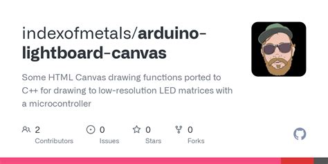 GitHub Indexofmetals Arduino Lightboard Canvas Some HTML Canvas Drawing Functions Ported To