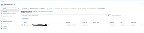 Solved Problem With Blob Storage Connection Qlik Community 2047302