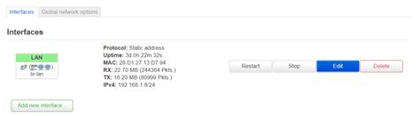 dropped packets in trunk interfaces installing and using openwrt