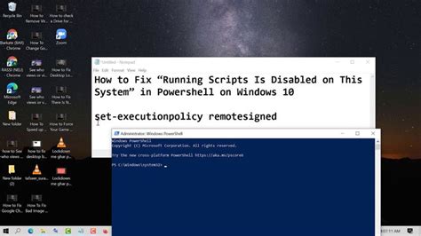 How To Fix “running Scripts Is Disabled On This System” In Powershell