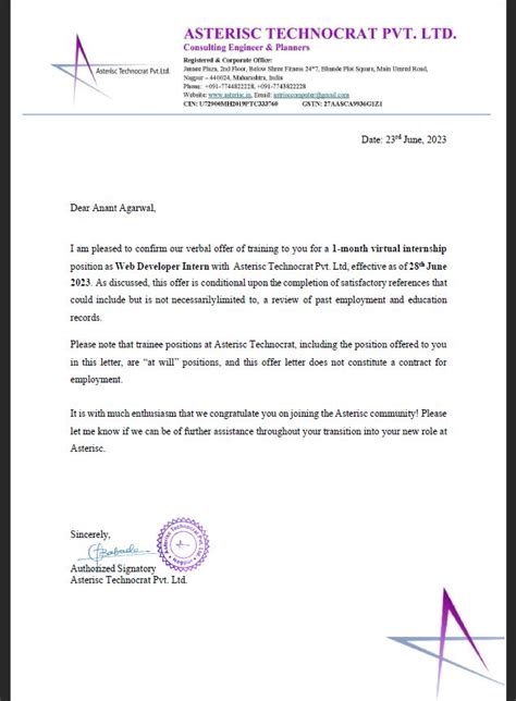 Anant Agarwal On Linkedin Webdevelopment Internship