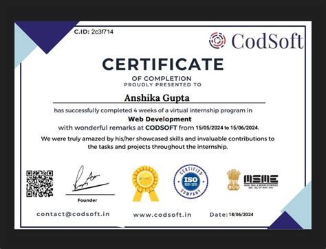 Anshika Gupta On Linkedin Learningandgrowing Codsoftexperience