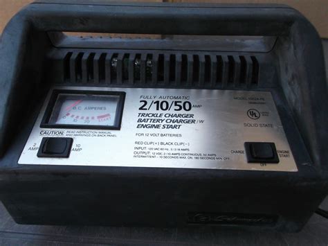 Schumacher 1052a Pe 21050 Amp 12v Starter Battery Trickle Charger