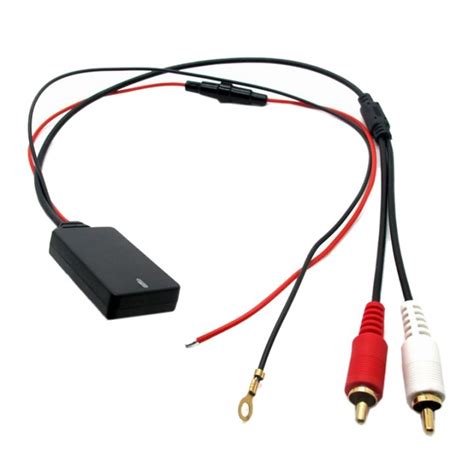 Universal Bluetooth Aux Receiver Module 2 Rca Cable Adapter Car Radio Stereo Wireless Audio