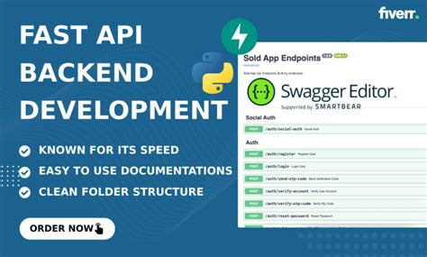 Do Python Fast Api Flask Api Development With Admin Panel By Nocodeapp Fiverr