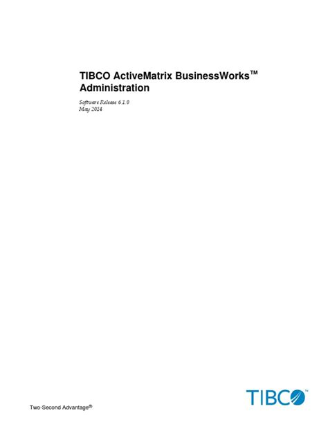 Tib Bw Administration 610 Pdf Command Line Interface File System